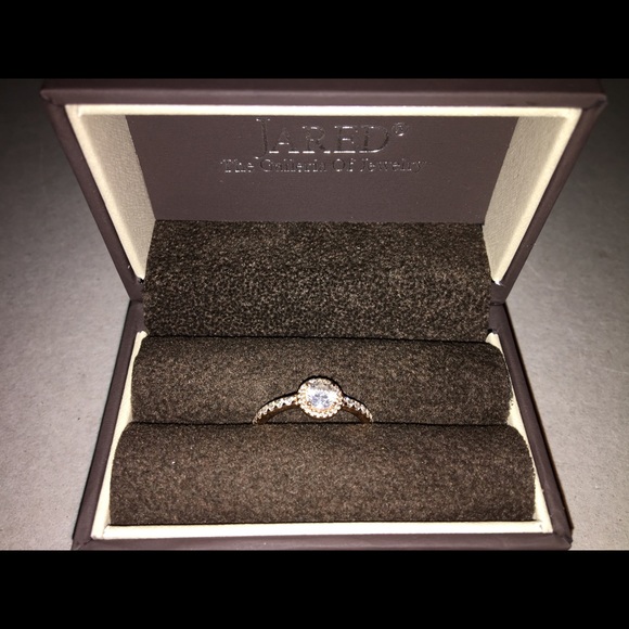 Jared | Jewelry | Rose Gold Pandora Diamond Cz Engagement Ring | Poshmark